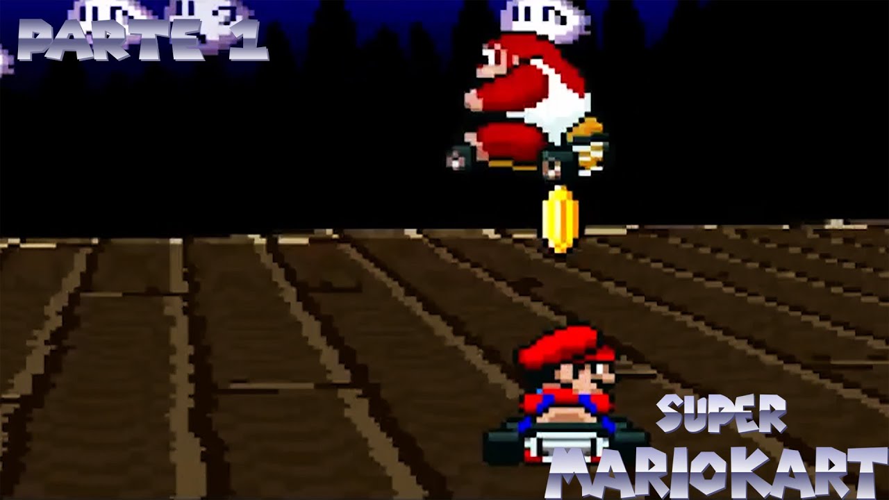 Copa Cogumelo - Parte1/Super Mario Kart/SNES - YouTube