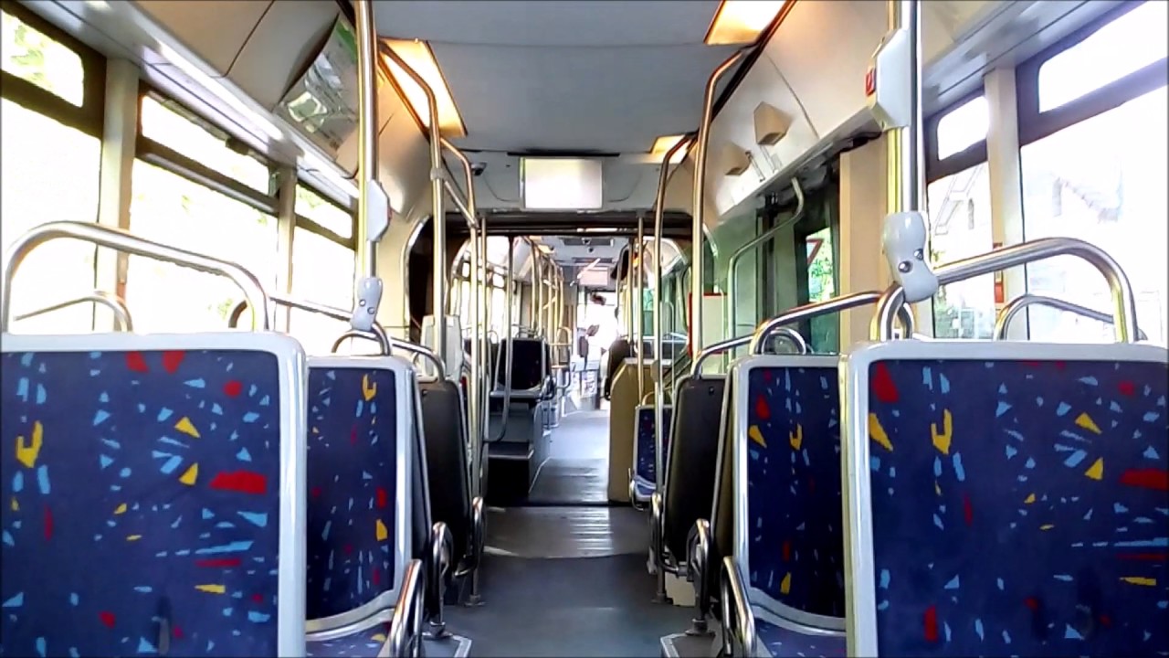 A Bord de l'Irisbus Iveco Citelis 18 Euro 4 n°482 Transdev STRAV sur la ...