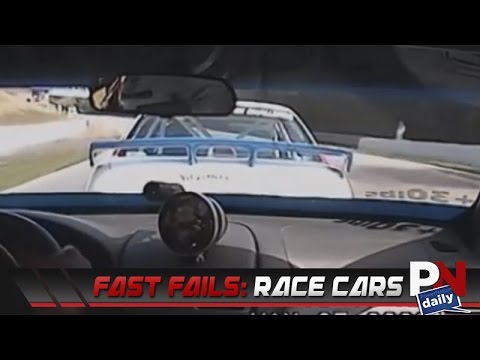 Fast Fails: Race Cars! - YouTube