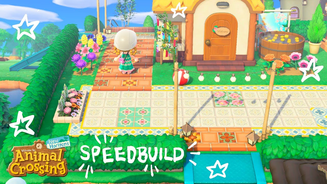 ACNH Speedbuild | Jungle Resort | Stream #4 - YouTube