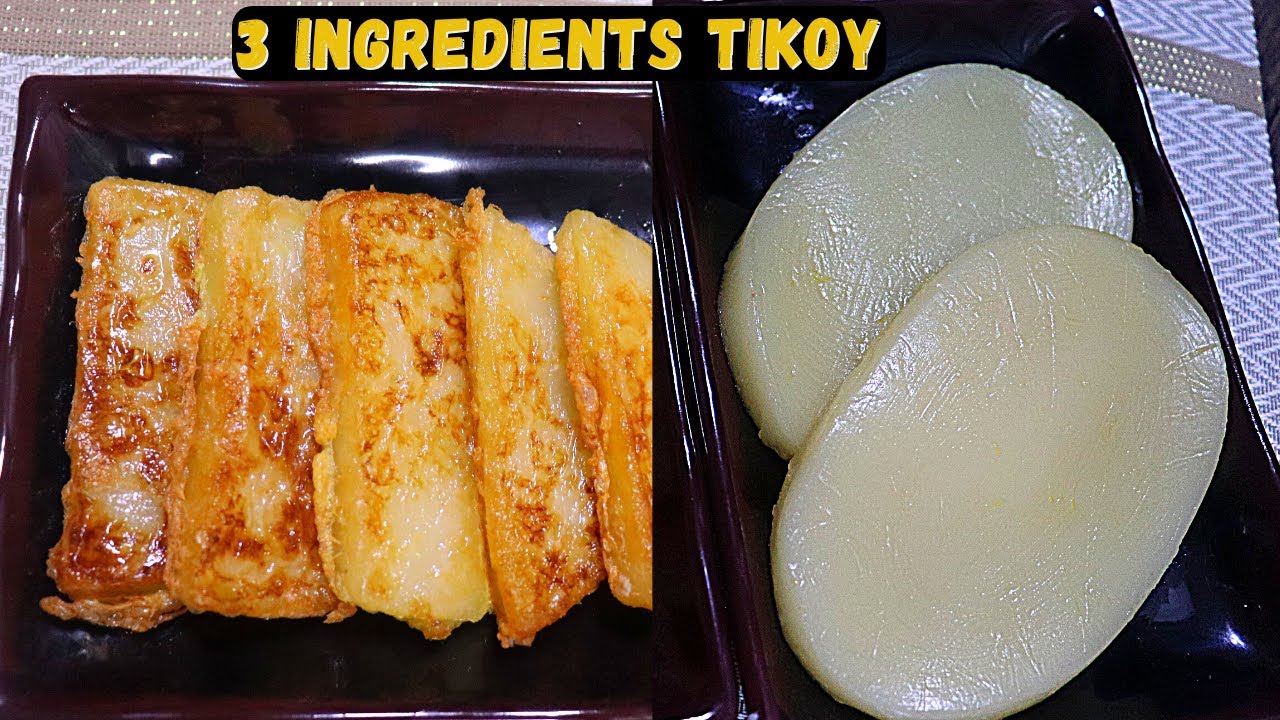 3 ingredients tikoy recipe | homemade recipe - YouTube