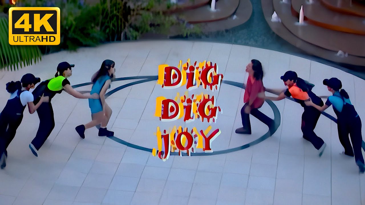 Sandy e Junior - Dig-Dig-Joy | 4K UPSCALED - YouTube