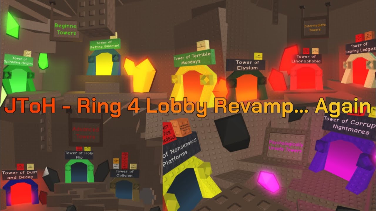 JToH - Ring 4 Lobby Revamp… Again! - YouTube