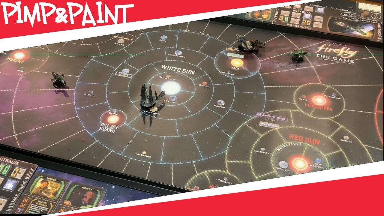 Firefly the Game - all Addons, Card Solution and painted - YouTube