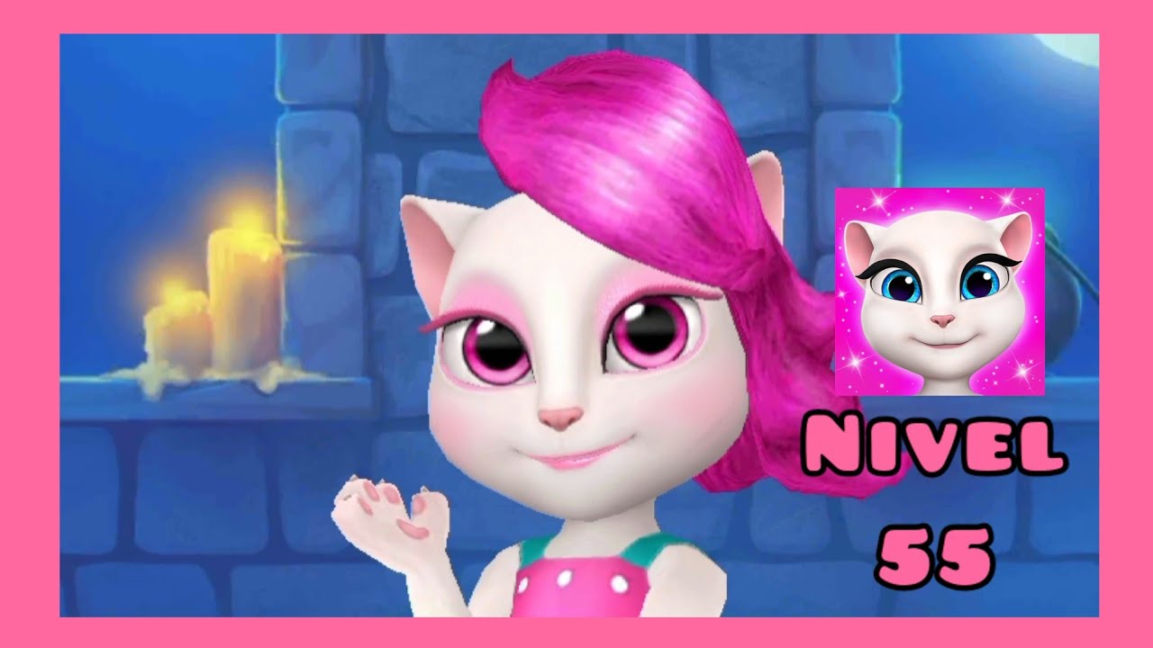 My Talking Angela Nivel 55 #mytalkingangela - YouTube