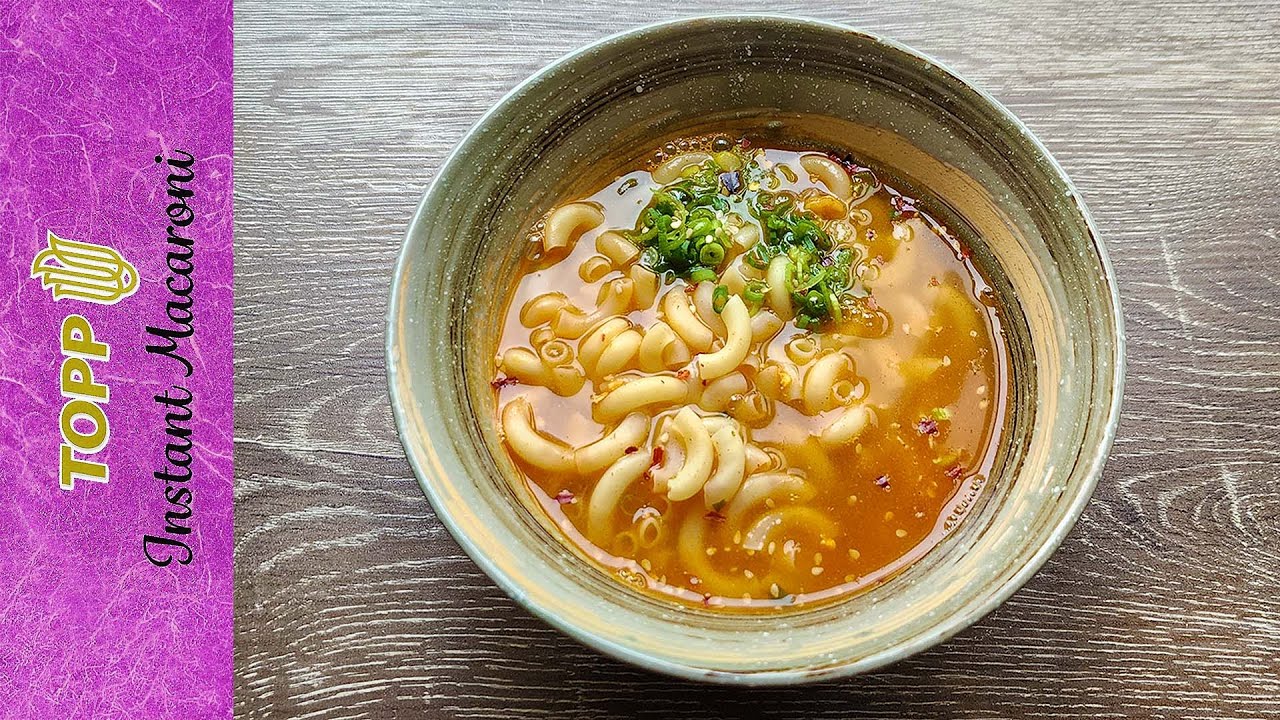 Topp Instant Macaroni Tom Yum Flavour – Singapore — Instant Noodle ...