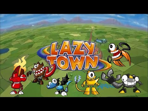 Mixels Reference In LazyTown - YouTube