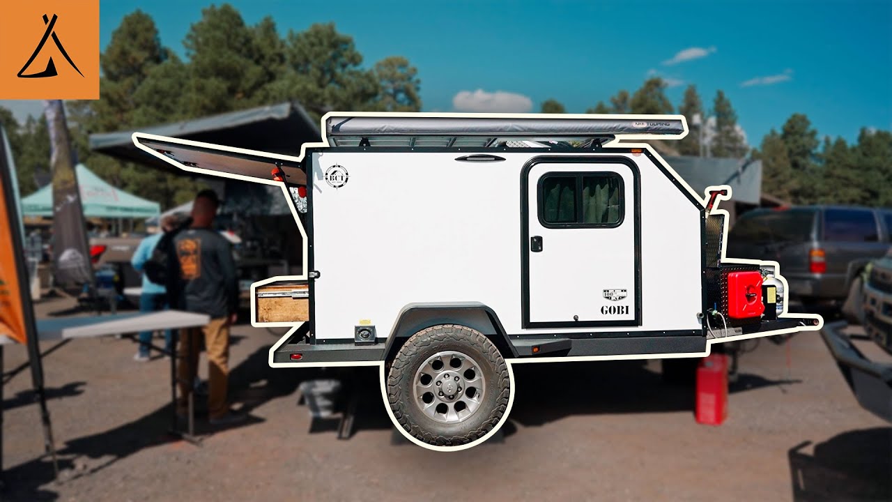 Moab Gobi By Bivouac Camping Trailers At @OverlandExpo west 2021 - YouTube