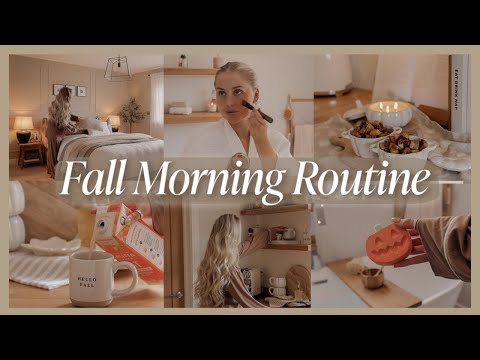 COZY FALL MORNING ROUTINE | a cosy, relaxing, crisp autumn morning 2023 🕯️🍂☕️