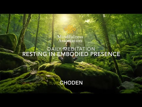 Daily Meditation Resting in Embodied Presence - YouTube
