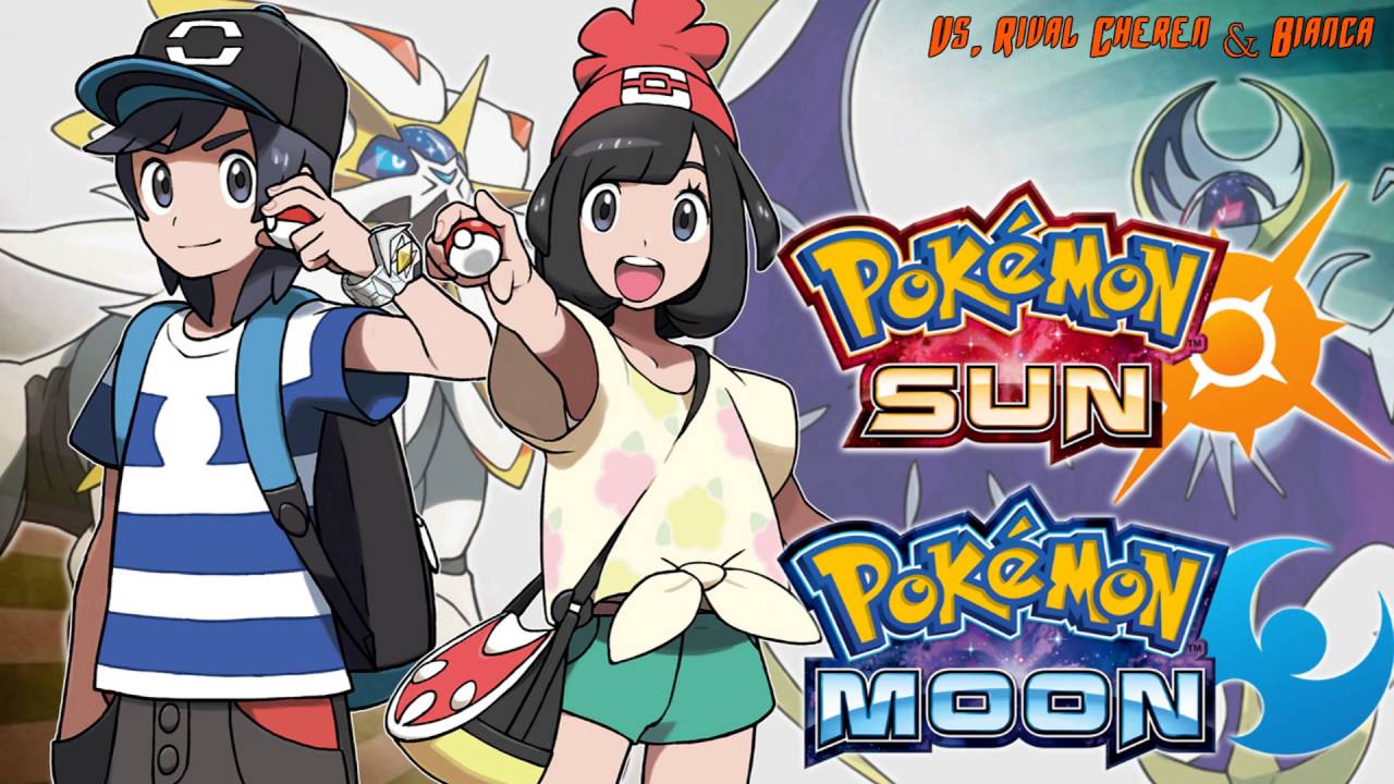 Battle! (Rival Cheren & Bianca)- Pokémon Sun & Moon Music - YouTube