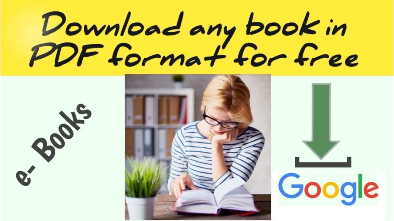 How to download any book for free in PDF, download e books in pdf ...