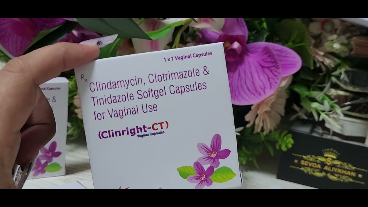 Clinright-CT Clindamycin, Clotrimazole & Tinidazole Softgel Capsules ...