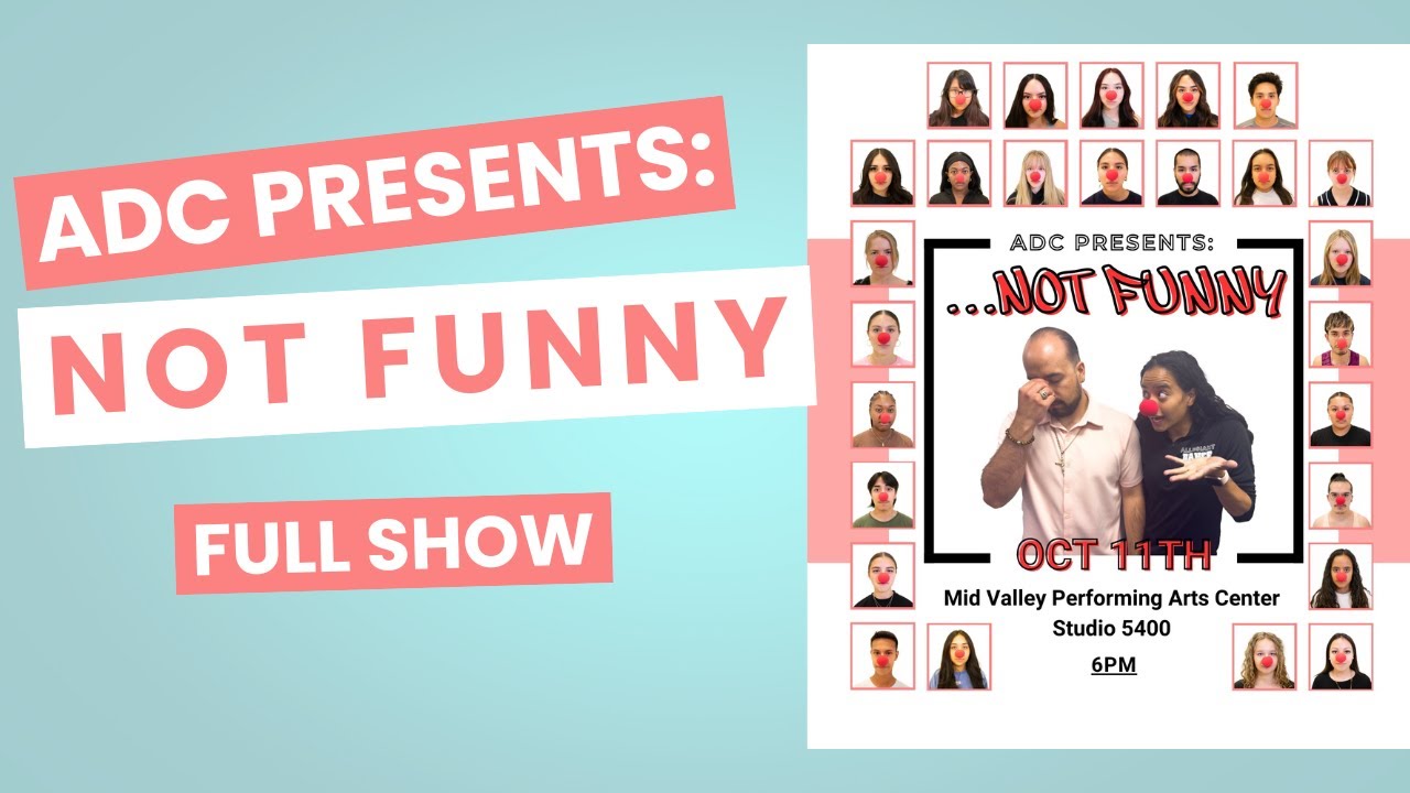 ADC Presents Not Funny: FULL SHOW - YouTube