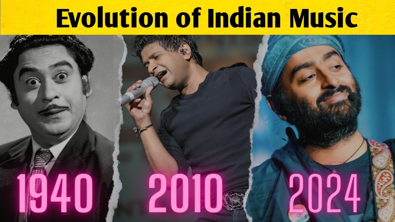 Evolution Of Hindi Film Songs (1931 - 2024) ||Most Popular Song Each ...