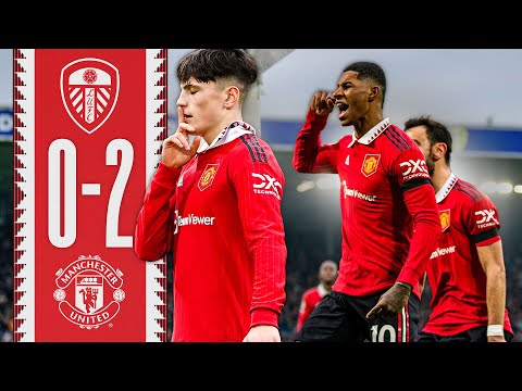 Rashford & Garnacho Seal All 3️⃣ Points! | Leeds 0-2 Man Utd | Highlights