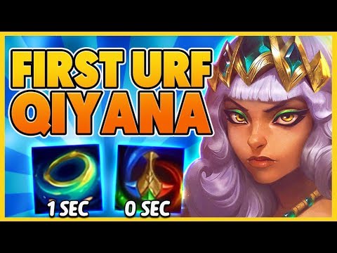THE FIRST URF QIYANA VIDEO ON YOUTUBE (SUPER BROKEN) - BunnyFuFuu