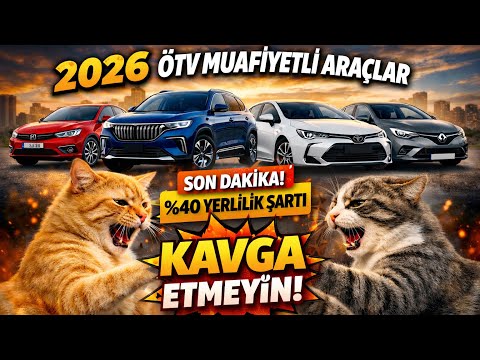 ÖTV’siz Araç Alımları ve Alınacak En iyi Araç YERLI YAPIM Araba