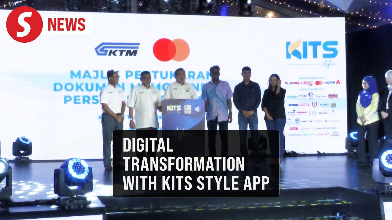KTMB launches Malaysia's first rail digital lifestyle app - YouTube