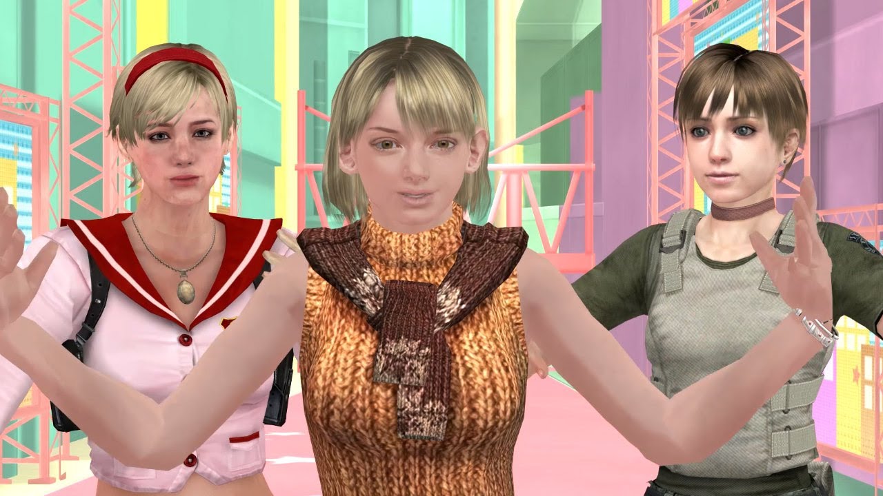 [MMD] VIVIZ Maniac - Rebecca Chambers, Ashley Graham, Sherry Birkin ...