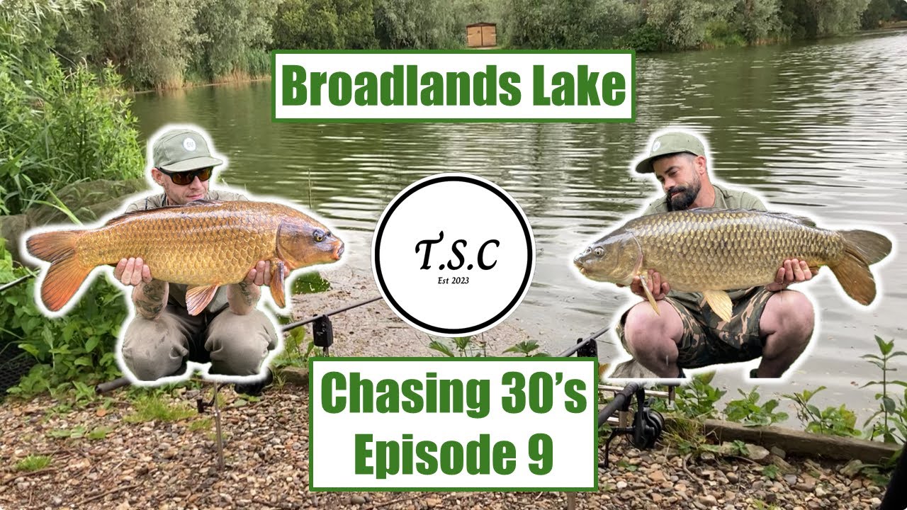 Broadlands Lake Chasing 30's Episode 9 - YouTube