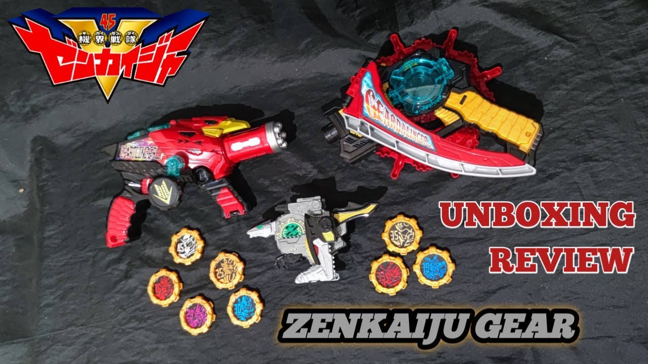 UNBOXING + REVIEW DX ZENKAIJU GEAR KIKAI SENTAI ZENKAIGER (BAHASA ...