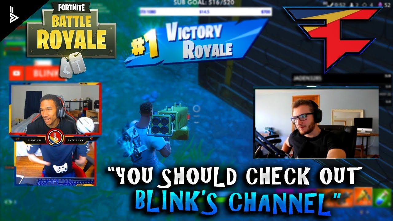 "HE HAS NO HANDS?!" - FAZE SWAN (BLINK'S FORTNITE HIGHLIGHTS/OUTPLAYS ...
