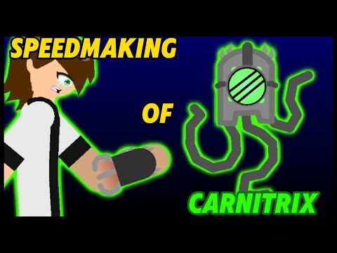 Speedmaking of carnitrix - criando o carnitrix no stick nodes - YouTube