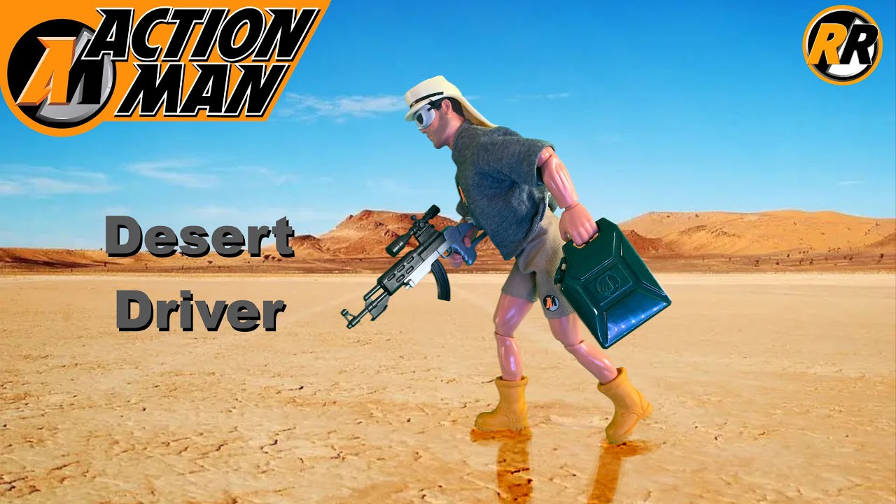 Action Man Desert driver kit - YouTube