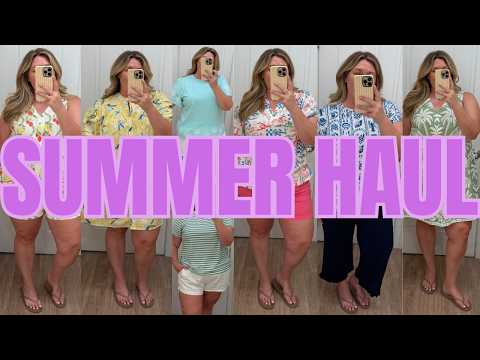 CROWN & IVY SUMMER HAUL | plus size try-on