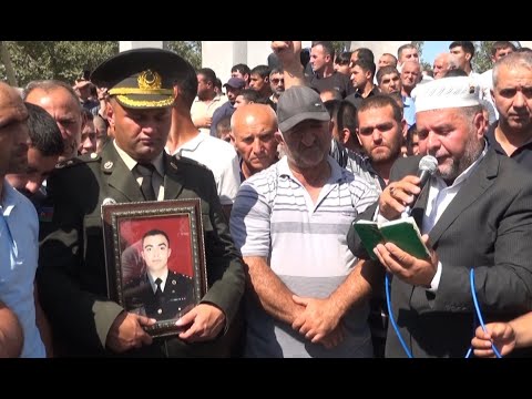 Şəhid baş leytenant Əli Əliyev son mənzilə yola salındı