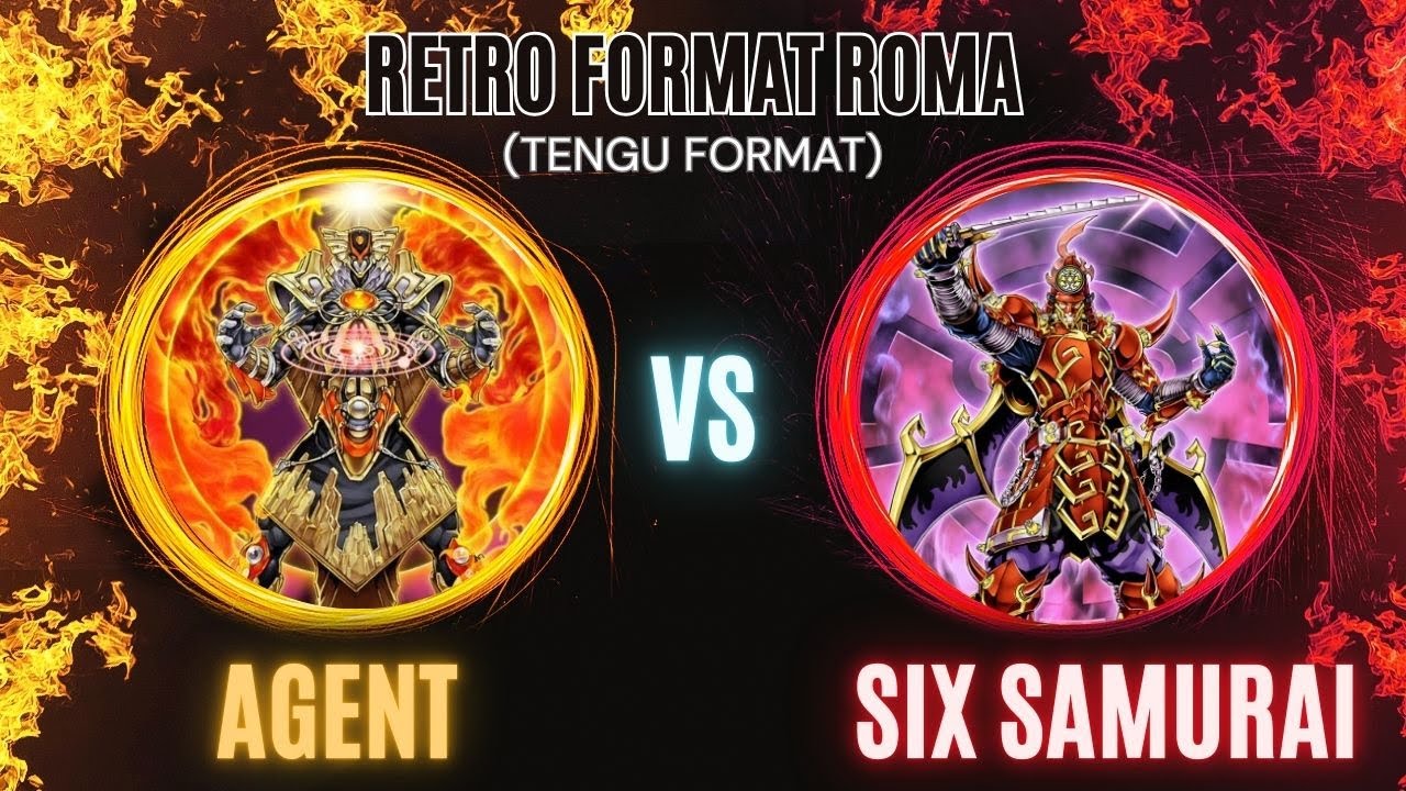 YU-GI-OH! Tengu Format Italia- Agent (Daniele G.) vs Six Samurai (Alessio G) Local Rome - YouTube