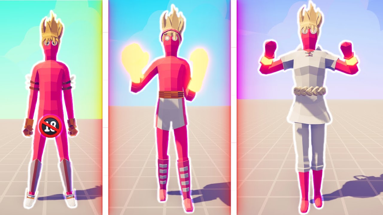 EVOLUTION OF SUPER PEASANT - Totally Accurate Battle Simulator TABS - YouTube