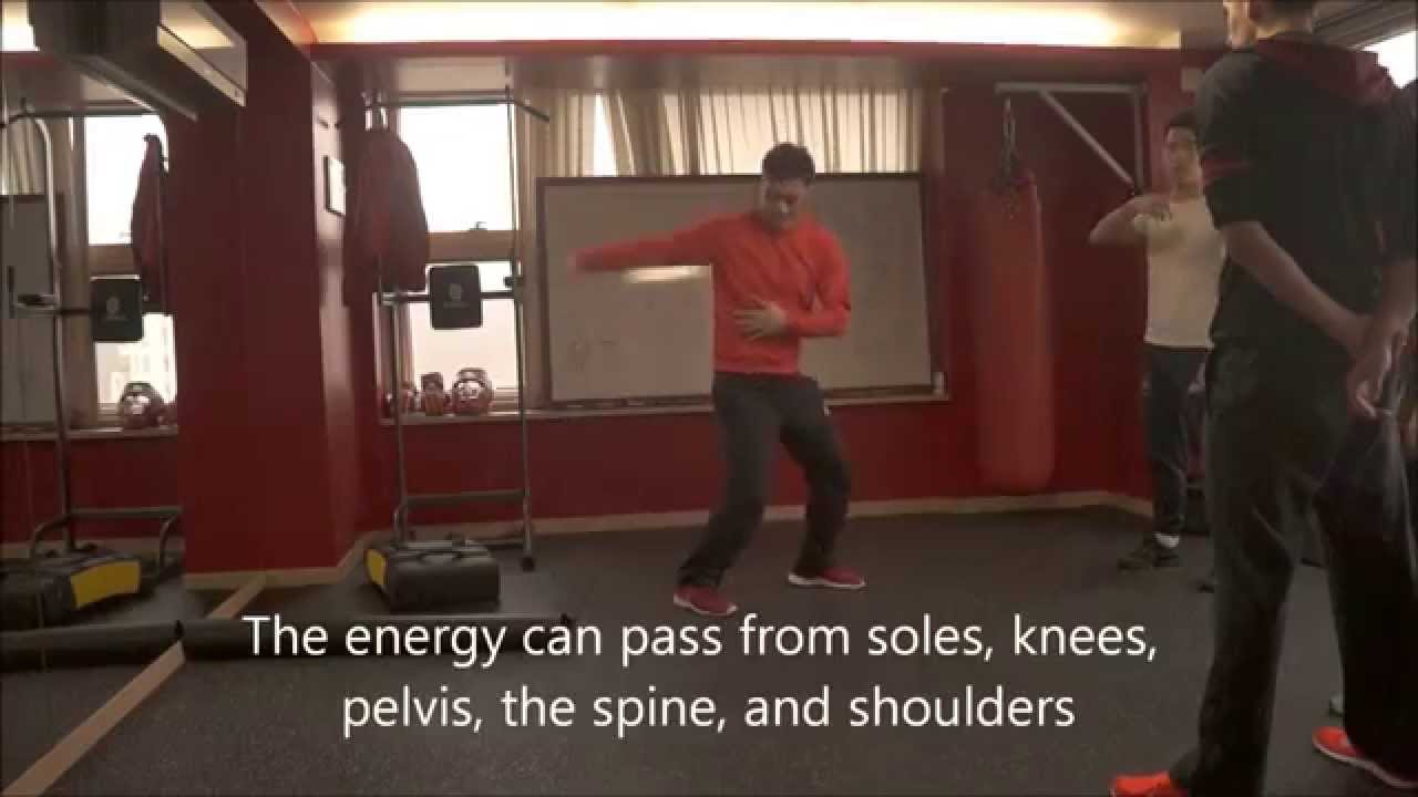 Tong bei quan Lesson - Using the spine - YouTube