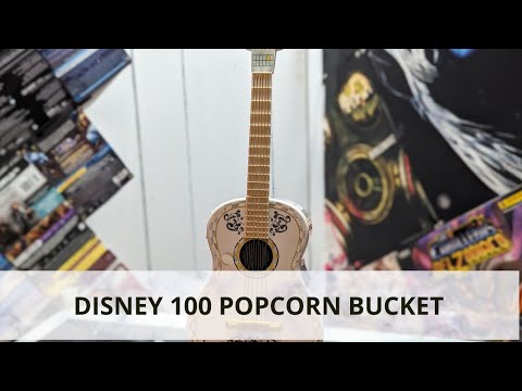 Disney 100 Coco Miguel s guitar Cinemex Popcorn bucket - YouTube