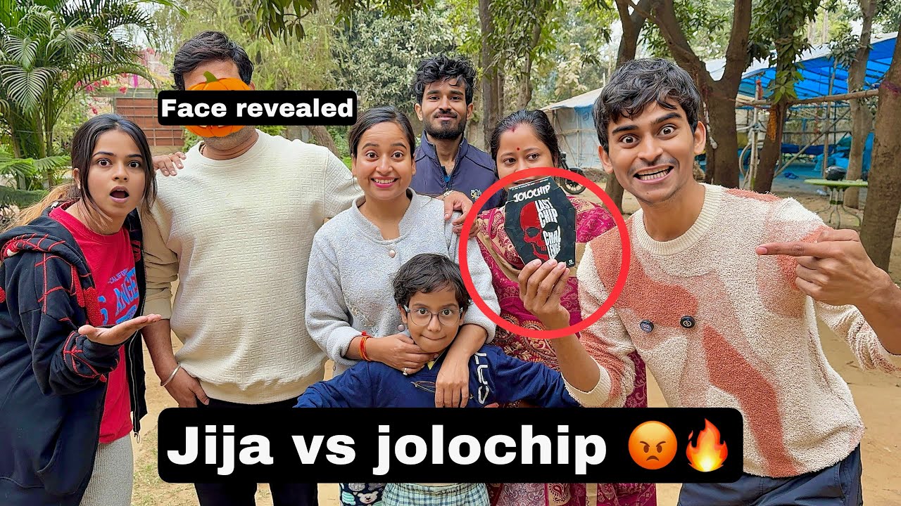 Jija ne khaya jolochip 🔥 | Face revealed | challenge - YouTube