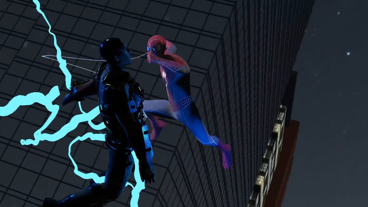 The Amazing Spider-Man Vs Electro | Blender Fan Animation - YouTube