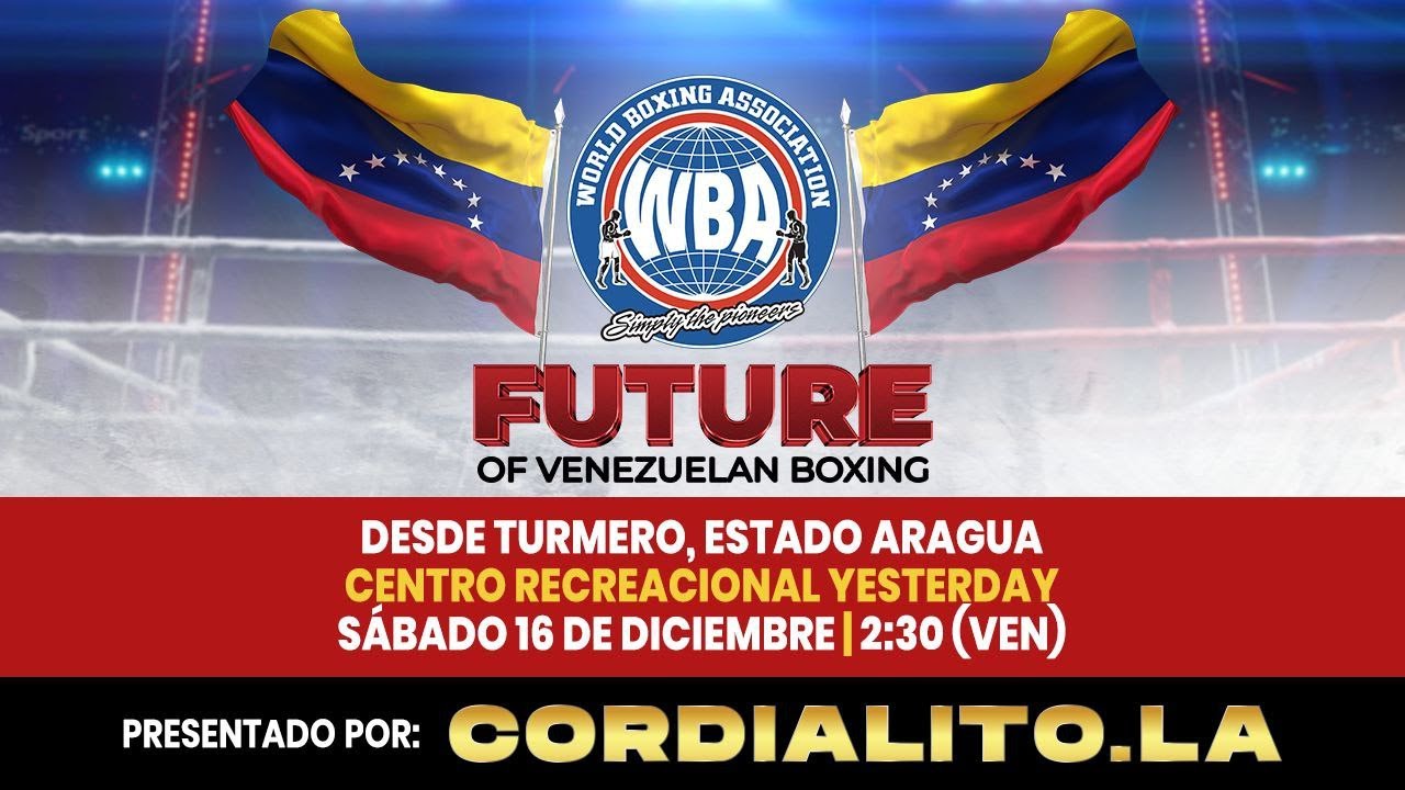 WBA FUTURE OF VENEZUELAN BOXING - 16 DICIEMBRE 2023 - YouTube