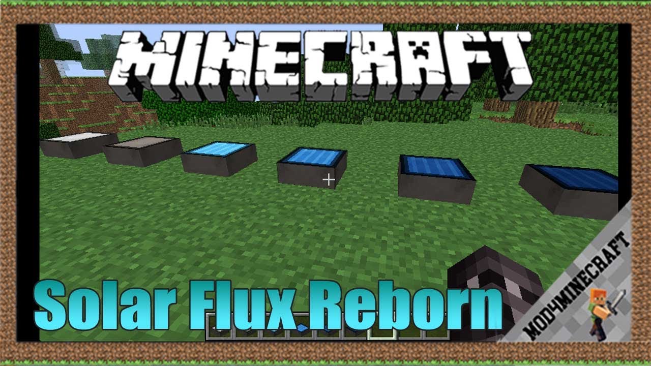 Solar Flux Reborn Mod 1.16.5/1.15.2/1.12.2 & Tutorial Downloading And ...