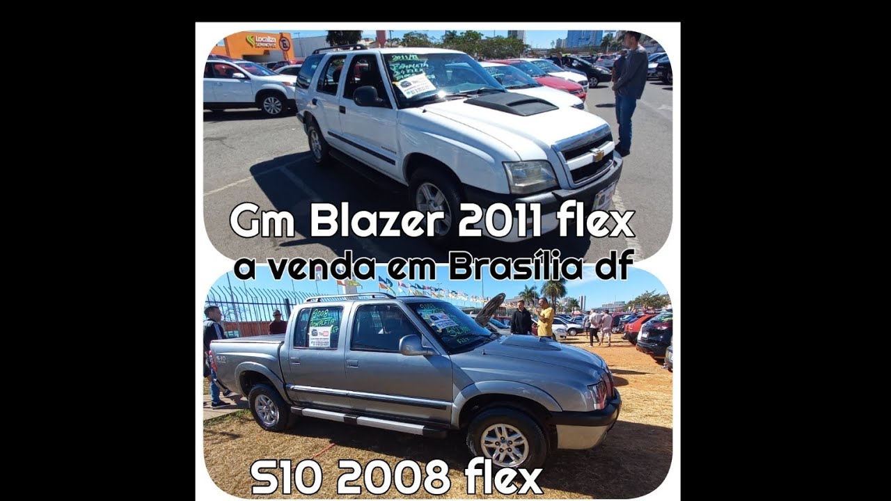 GM BLAZER 2011 2.4 FLEX E S10 2008 FLEX a venda em Brasília df feirao ...