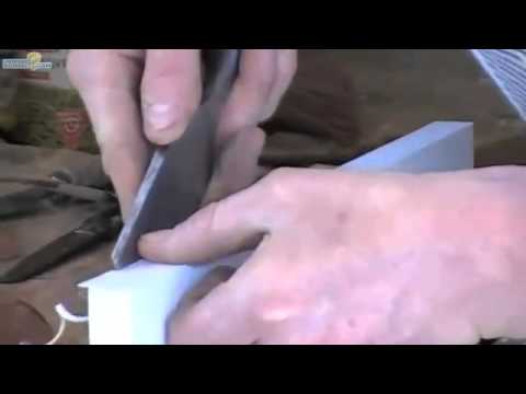 faire un angle avec bande de champ thermocollante - YouTube