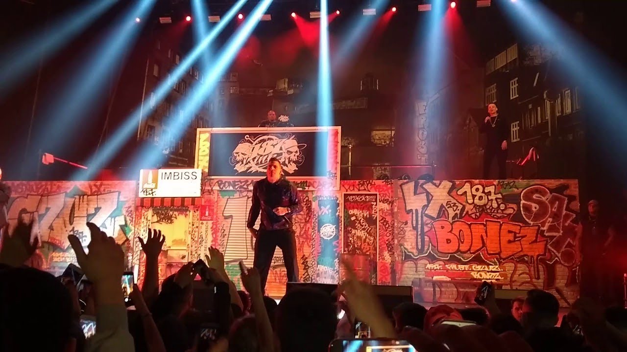 187 STRASSENBANDE LIVE / GZUZ / MAXWELL /LX /BONEZ MC (11.03.2018 ...