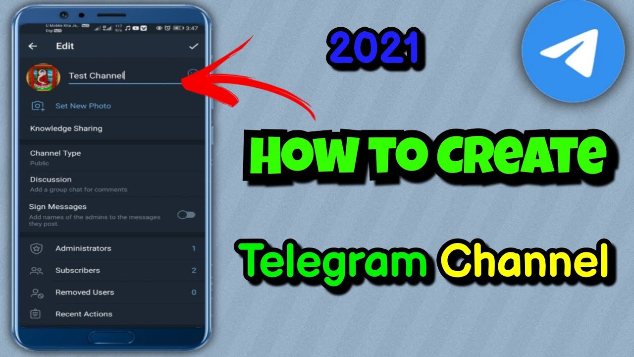 Telegram Channel ဖွင့်နည်း || Telegram အသုံးပြုနည်း - YouTube