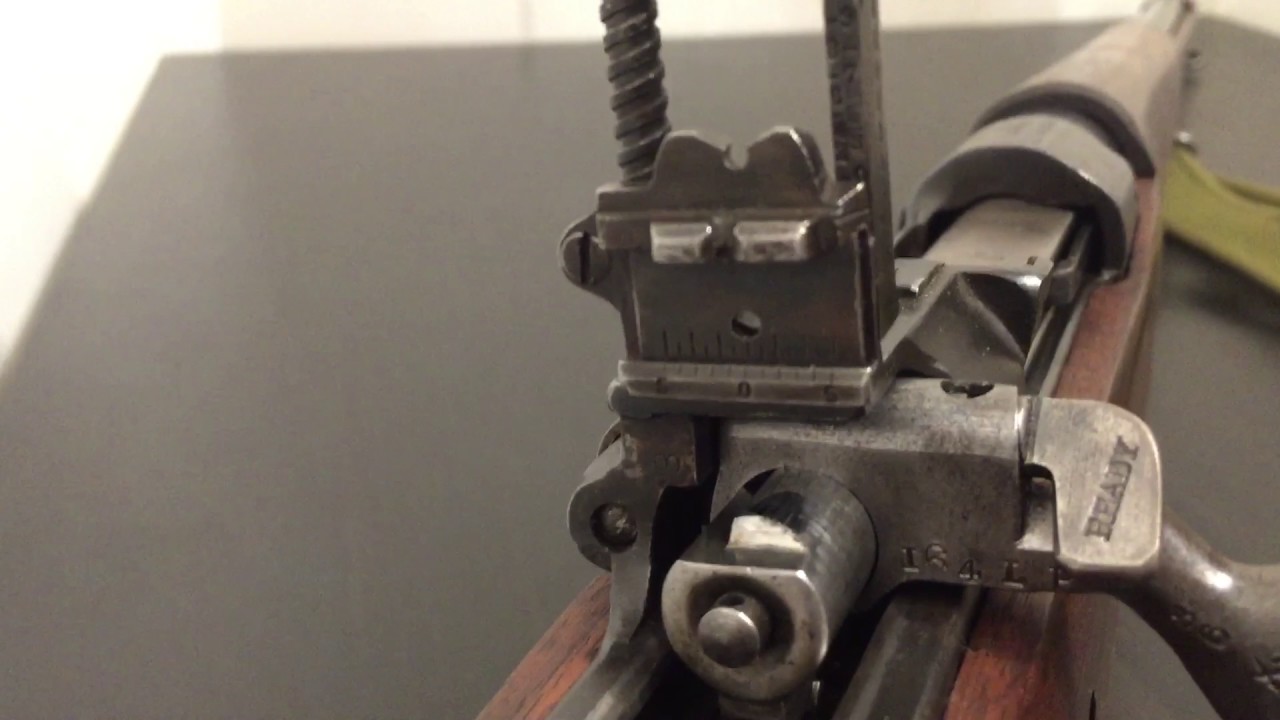 Ross Rifle Mark III (M1910): A Closer Look at the Rear Sights - YouTube