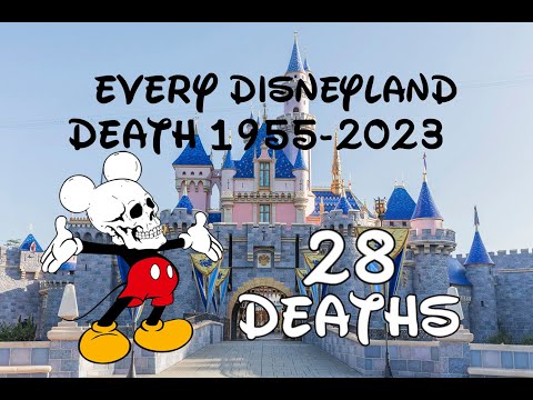 Every Single Death at Disneyland from 1955 to 2023