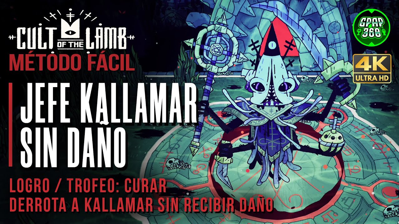 Cult of the Lamb | Jefe Kallamar SIN DAÑO (Logro / Trofeo: Saciar ...