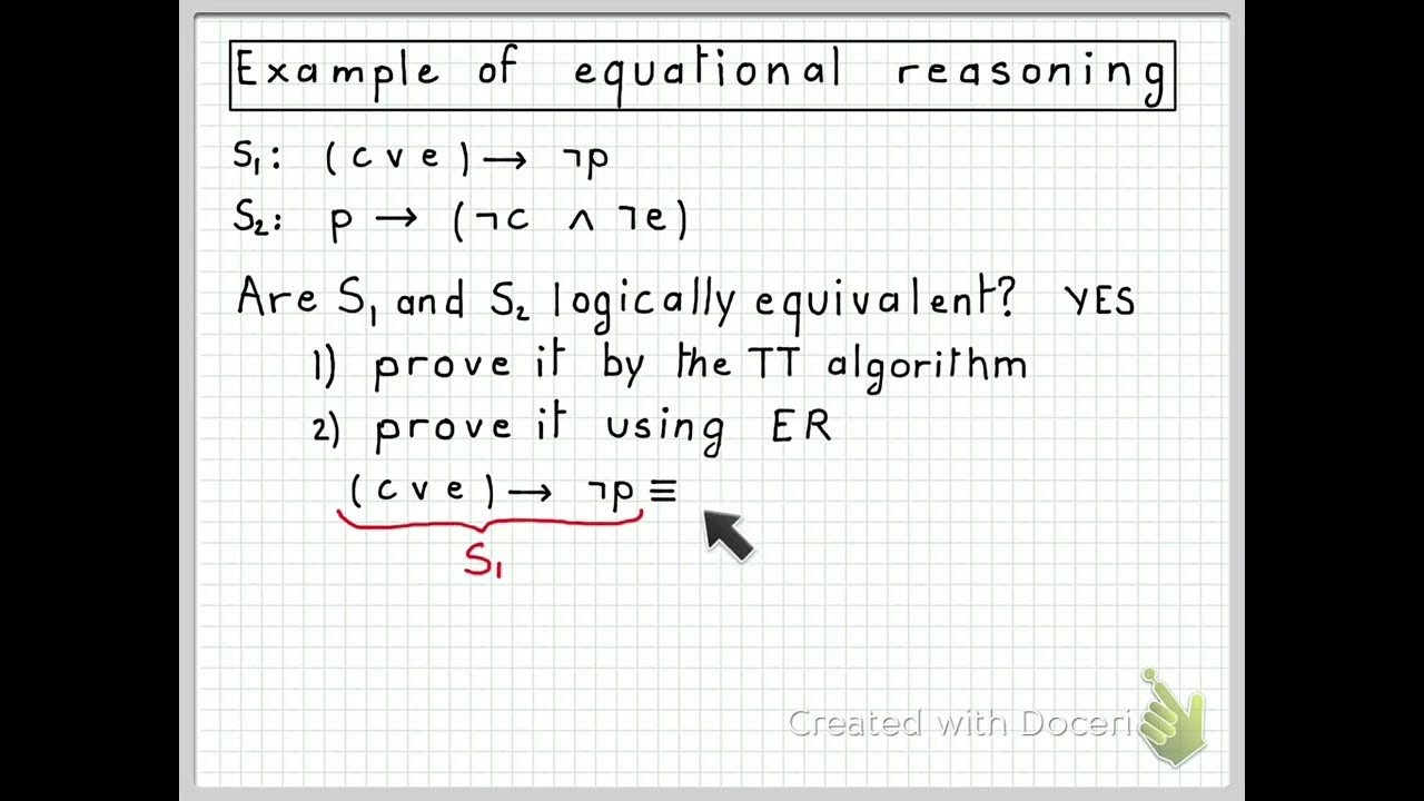 Discrete Structures [Lecture 4 / Segment 3] - Propositional logic - Part 9/9 - YouTube
