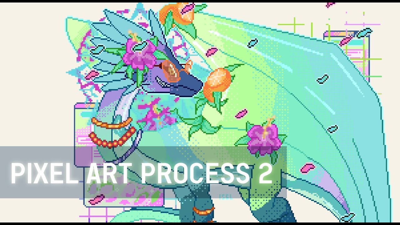pixel art process vid 2 - YouTube