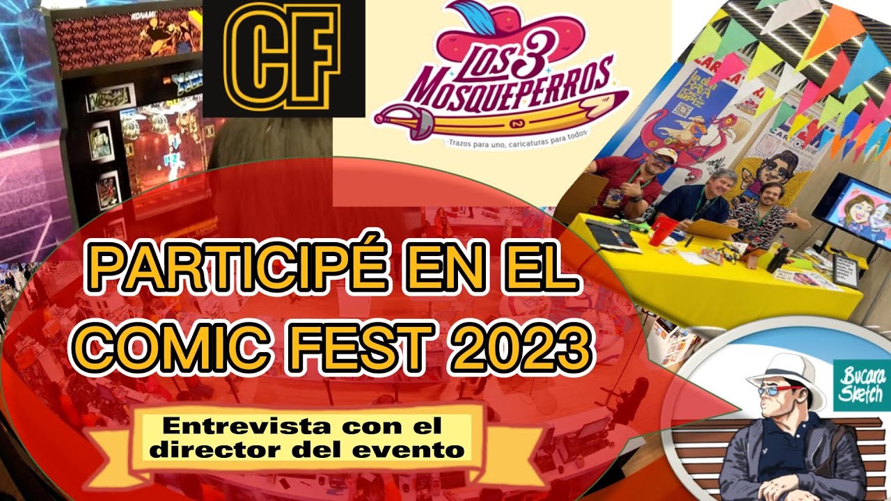 Caricaturas y resumen del COMIC FEST 2023 Neomundo en Bucaramanga ...
