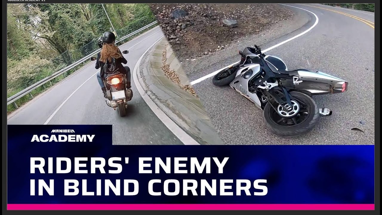 How to Handle Gravel and Sand in Blind Corners #ManibelaAcademy - YouTube